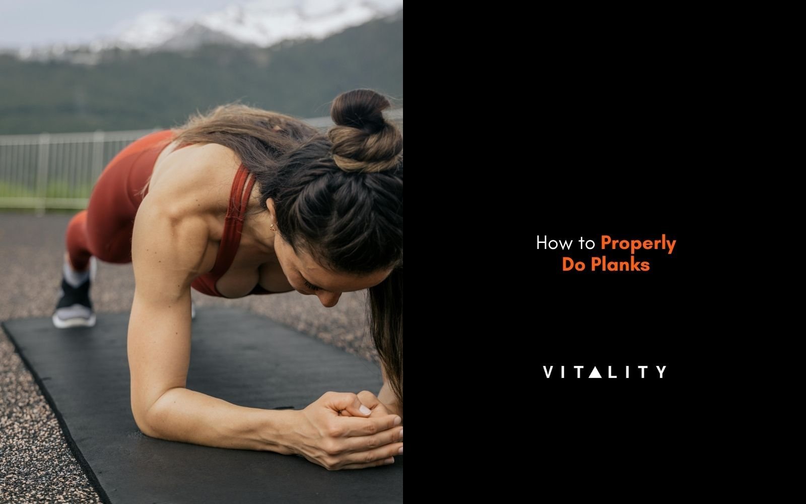 How to Properly Do Planks (Perfect Form in 4 Steps) – Vitality Athletic ...